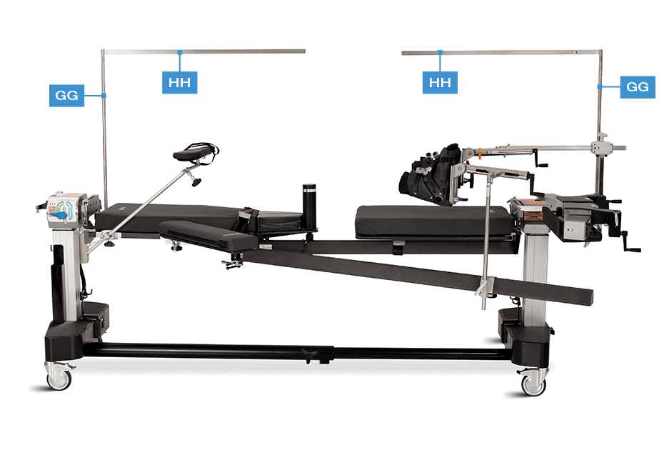 MTS Ortho - Hip Pinning Bilateral Skin Traction | Mizuho OSI