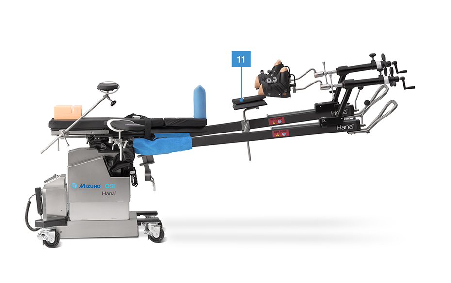 Hana® - Hip Pinning: Supine with Bilateral Skin Traction | Mizuho OSI