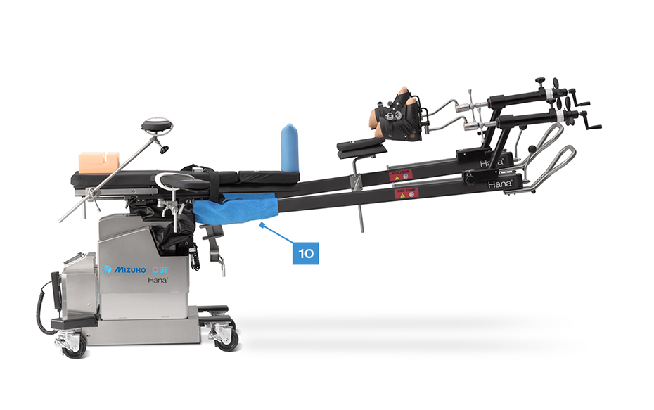 Hana® - Hip Pinning: Supine with Bilateral Skin Traction | Mizuho OSI