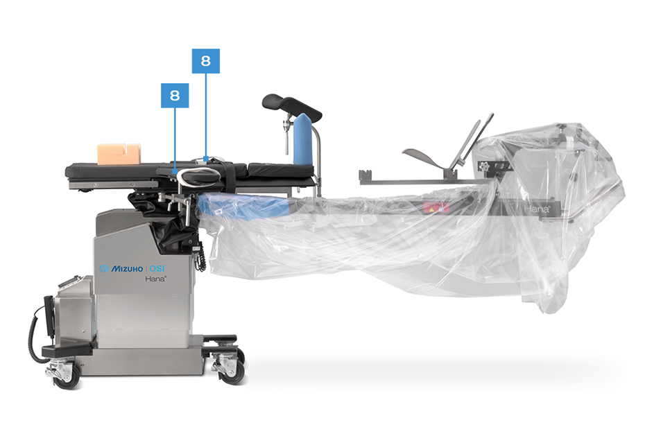 Hana® - Total Knee Arthroplasty with Well Leg Support Assembly | Mizuho OSI