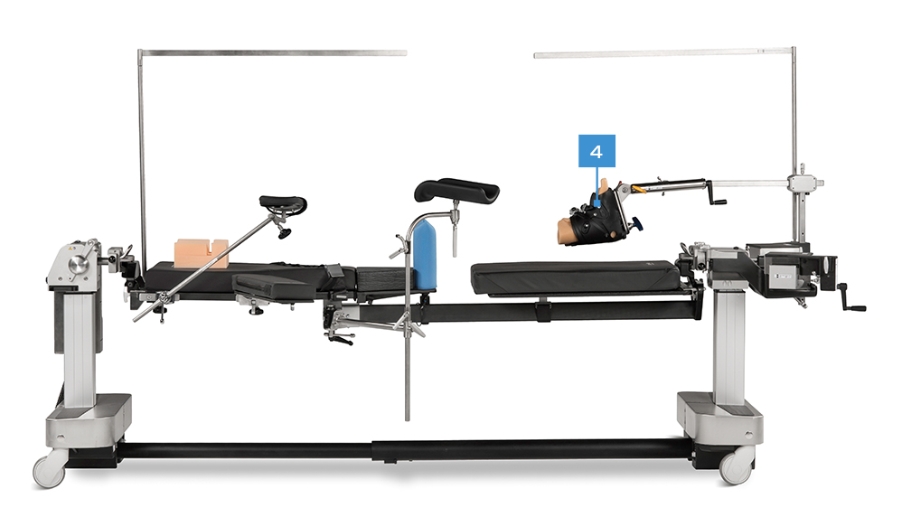 Trios® Ortho - Hip Pinning: Unilateral Skin Traction | Mizuho OSI