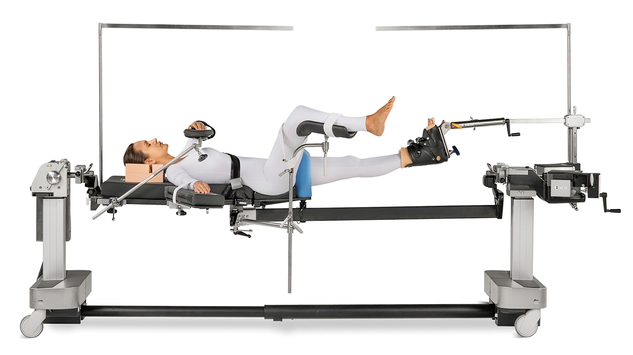 Trios® Ortho - Hip Pinning: Unilateral Skin Traction | Mizuho OSI