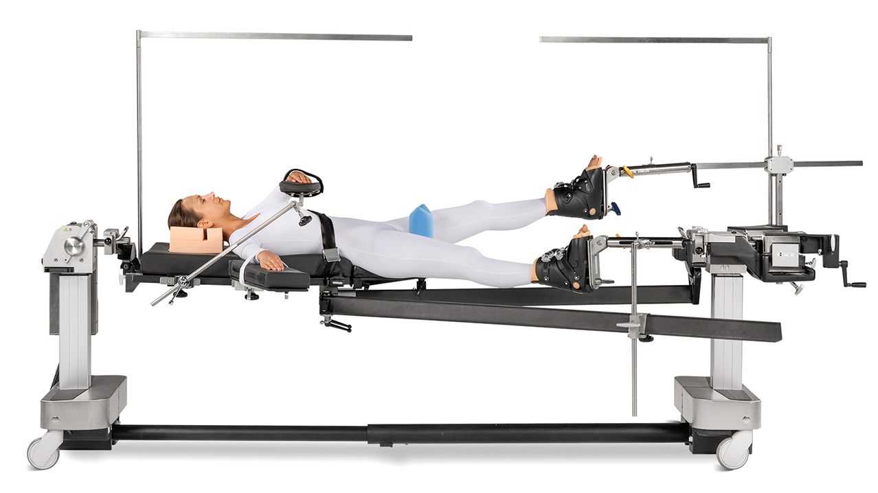 Trios® Ortho - Hip Pinning: Bilateral Skin Traction | Mizuho OSI