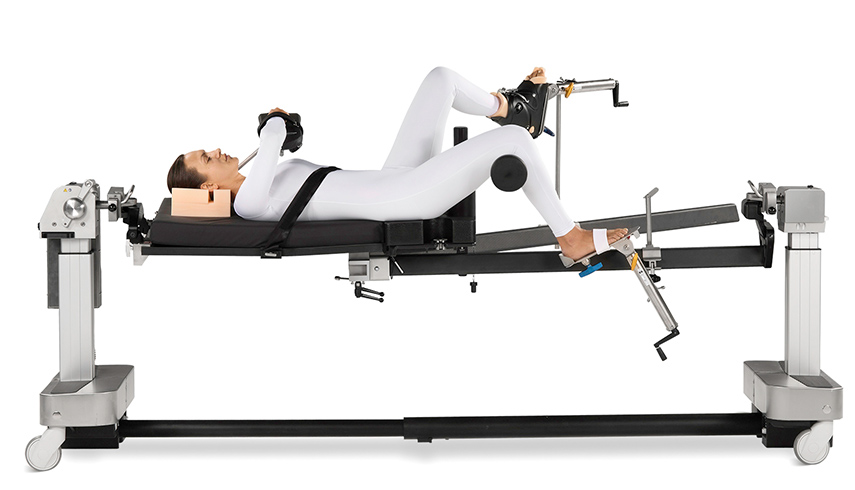 Trios® Ortho: Using Radiolucent Auxiliary Leg Spar with Traction Boot