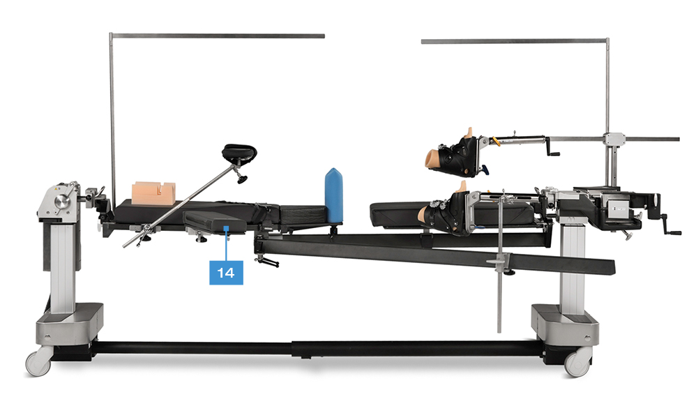 Trios® Ortho - Hip Pinning: Bilateral Skin Traction | Mizuho OSI