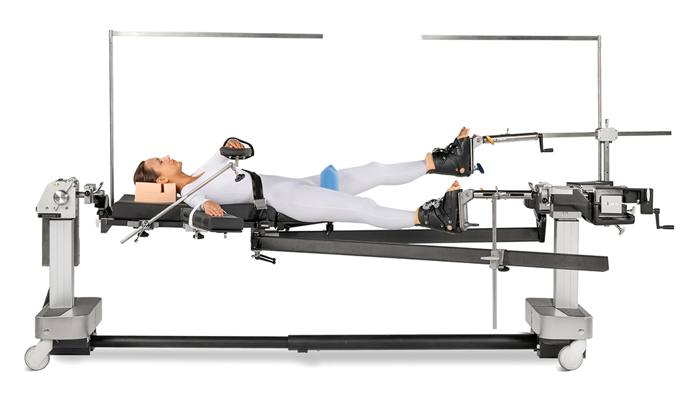 Trios® Ortho - Hip Pinning: Bilateral Skin Traction | Mizuho OSI