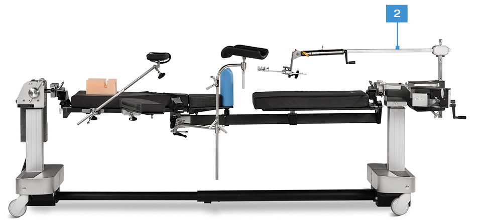 Trios® Ortho - IM Femoral Nailing: Supine Unilateral Skeletal Traction
