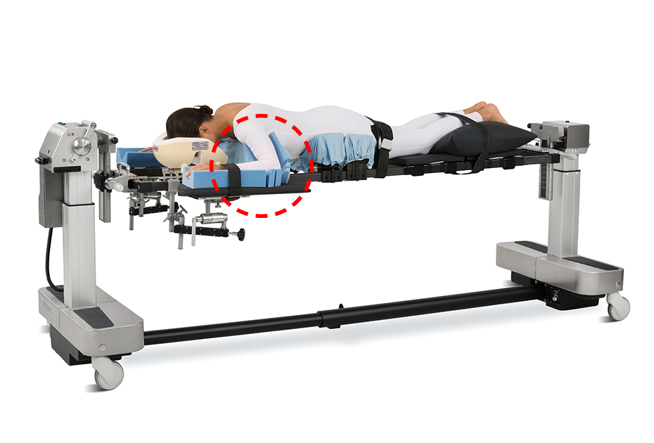 Trios® Spine/Imaging - Prone Patient Positioning | Mizuho OSI